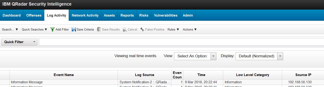 QRadar Log Sources - Robert Rojek