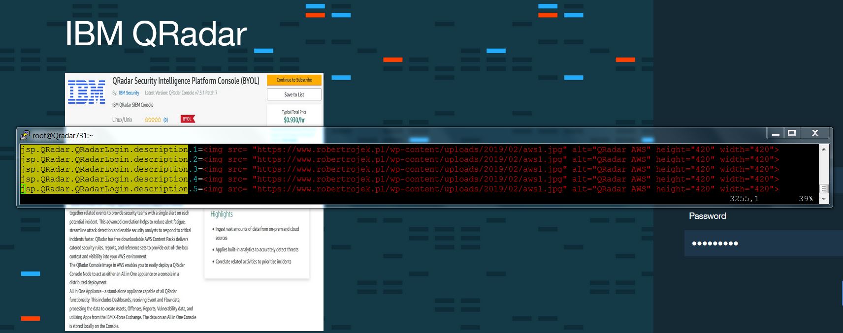 Customising QRadar interface - Robert Rojek
