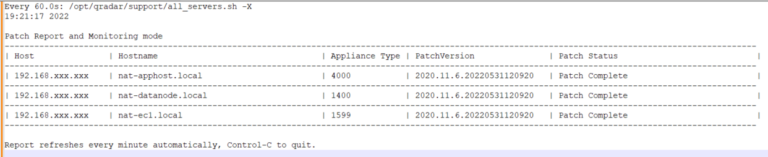QRadar upgrade - Parallel upgrade vs. Patch all - Robert Rojek